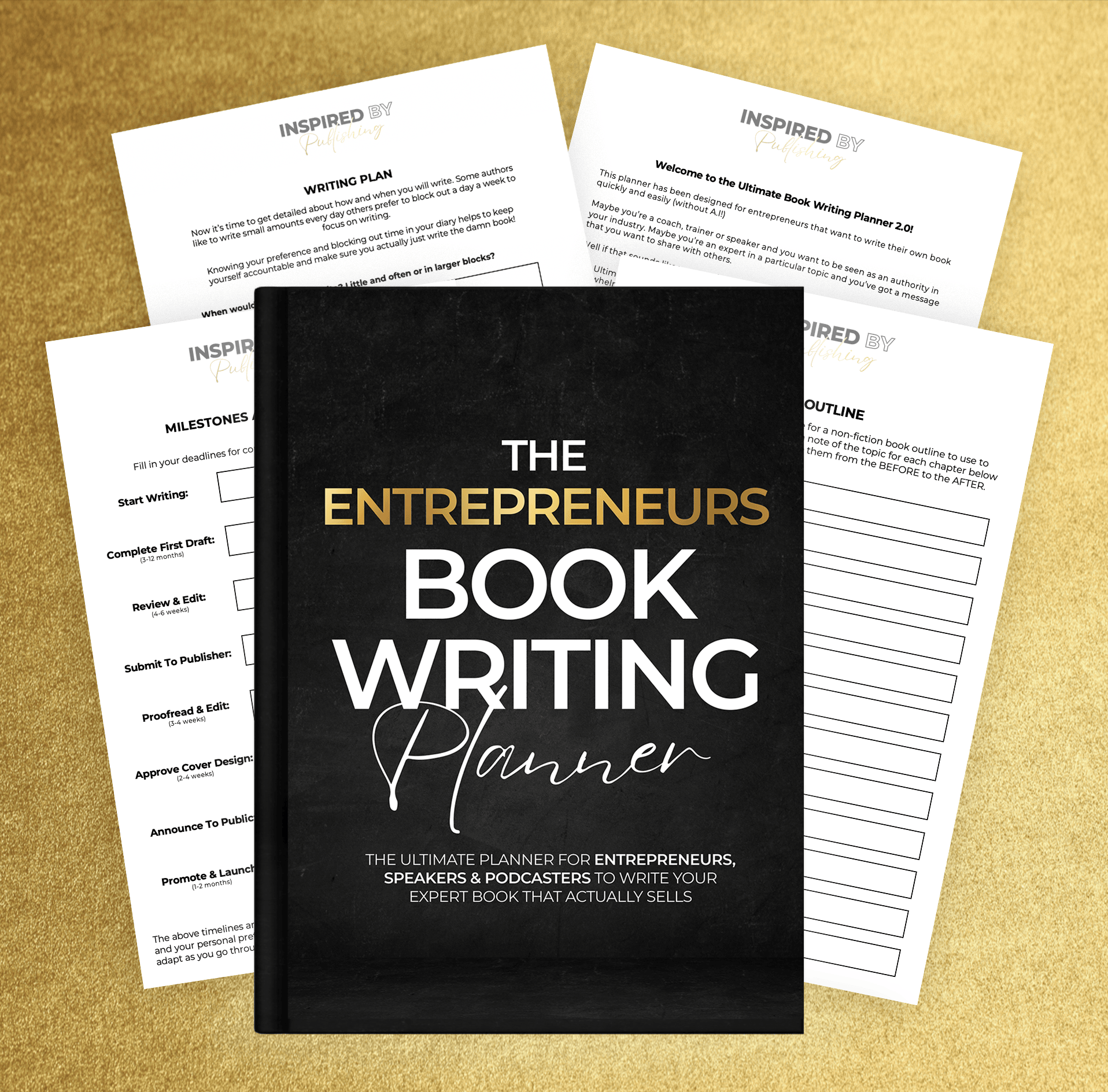 The Entrepreneurs' Book Writing Planner: Get Your FREE Planner!